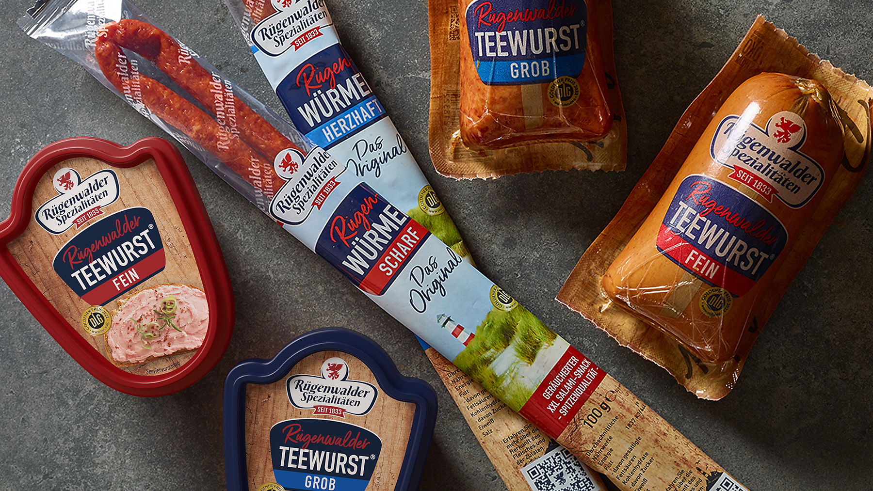 Relaunch Verpackungsdesign Rügenwalder Spezialitäten